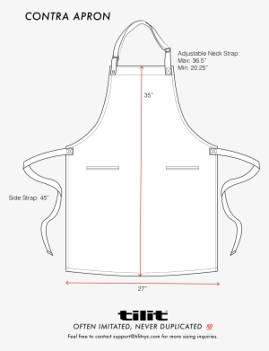 Freeuse Contra Aprons Size Chart - Apron Male Size Chart PNG Image ...