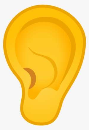 Download Svg Download Png - Transparent Ear Emoji PNG Image ...