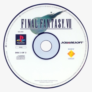 Final Fantasy Vii - Playstation 1 Game Final Fantasy Vii PNG Image ...
