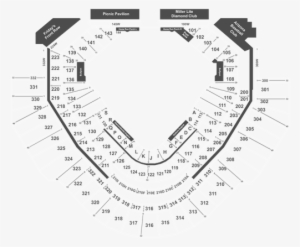 San Diego Padres At Chase Field, Phoenix Arizona - Chase Field Map ...