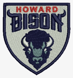 Howard University Bison Embroidered Patch, $5 - Emblem PNG Image ...