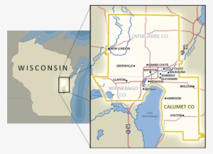 Fox Cities Regional Partnership Service Area - Fox Cities Region PNG ...