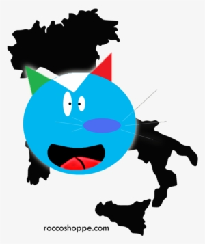 His Name Is Squigi And He Comes From Italy His Mamma - Italy Map PNG ...