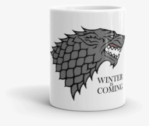 House Stark Coffee Mug - Game Of Thrones PNG Image | Transparent PNG ...