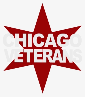Chicago Veterans Star Logo White - Emblem PNG Image | Transparent PNG ...
