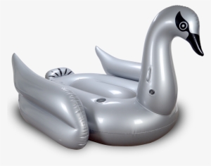Silver Swan Inflatable Pool Float - Inflatable PNG Image | Transparent ...