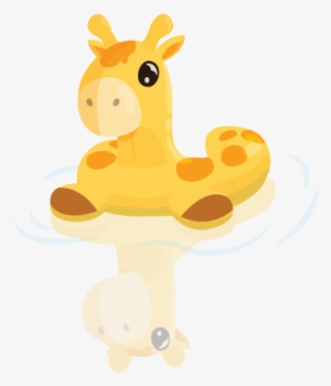 Floatie Giraffe - Giraffe PNG Image | Transparent PNG Free Download on ...
