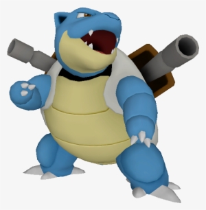 Png Black And White Blastoise Transparent Super - Blastoise Trophy PNG ...