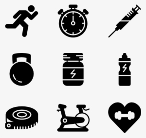 Fitness 40 Icons - Icon PNG Image | Transparent PNG Free Download on ...