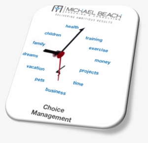 Choice Time Management - Wall Clock PNG Image | Transparent PNG Free ...