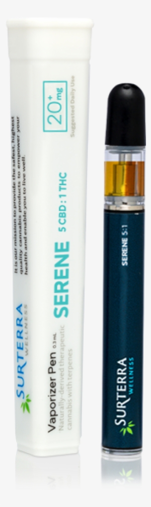 Serene Vaporizer Pen - Surterra Wellness Vape Pens PNG Image ...