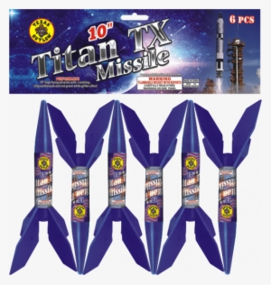10" Titan Tx Missile - Fireworks PNG Image | Transparent PNG Free ...