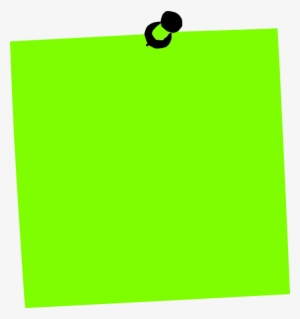 How To Set Use Post It Note Green Clipart PNG Image | Transparent PNG ...