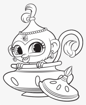 Princess Samira Coloring Pages