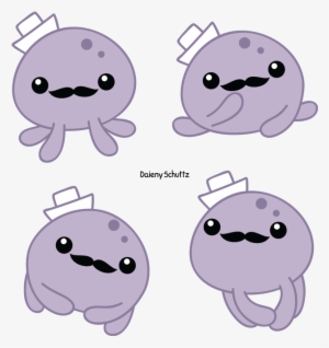 Png Black And White Chibi Octopus By Daieny On Deviantart - Chibi ...