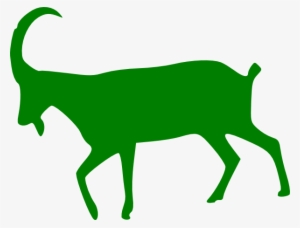 Small - Green Goat Clip Art PNG Image | Transparent PNG Free Download ...