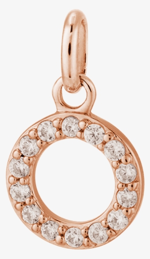 Circle Outline Crystal Charm - Gold PNG Image | Transparent PNG Free ...