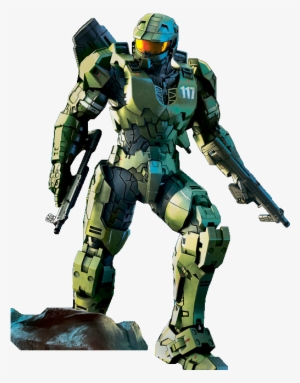 Real And Fake Master Chief - Master Chief Mark 4 PNG Image ...