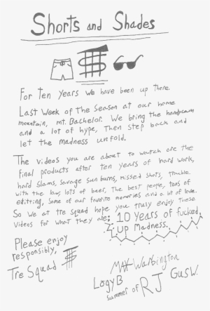 Shorts & Shades Scan - Handwriting PNG Image | Transparent PNG Free ...