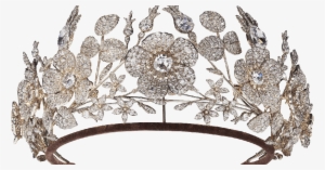 Pageant Tiara Png Download - Bedford Floral Diamond Tiara PNG Image ...