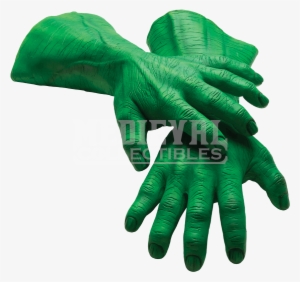 Adult Hulk Hands - Hulk Latex Hands, Mens Marvel Comics Costume ...