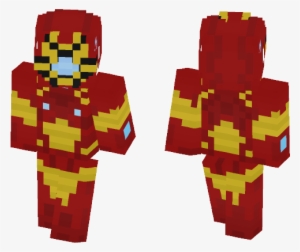 Ironman - Iron Man Minecraft Skin Png PNG Image | Transparent PNG Free ...