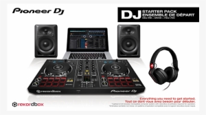 Dj Tech Dif 1w 2 Channel Dj Mixer - Pioneer Dj Starter Pack PNG Image ...