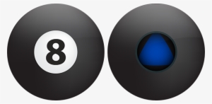 Magic 8-ball - Magic 8 Ball Empty PNG Image | Transparent PNG Free ...
