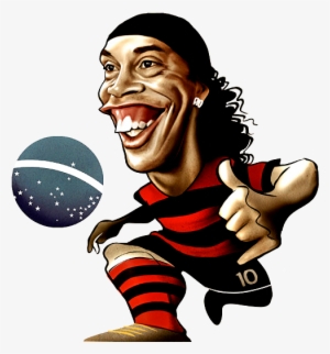 Download Ronaldinho Sticker - Camaleao Art Ronaldinho | Transparent PNG ...