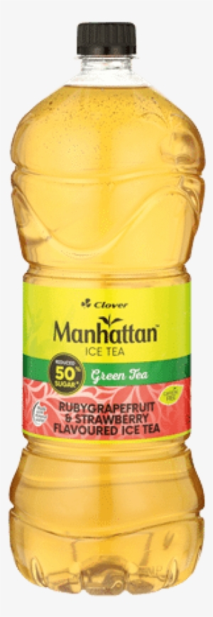 Manhattan Green Ice Tea Ruby Grapefruit & Strawberry - Manhattan Ice ...