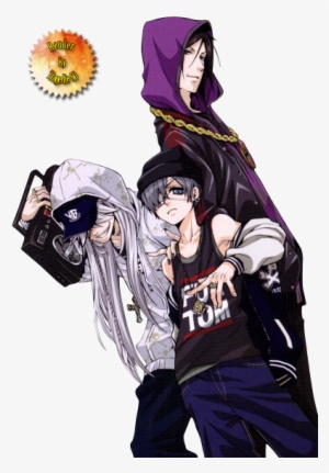 Render De Sebastian Michaelis - Undertaker Kuroshitsuji PNG Image ...