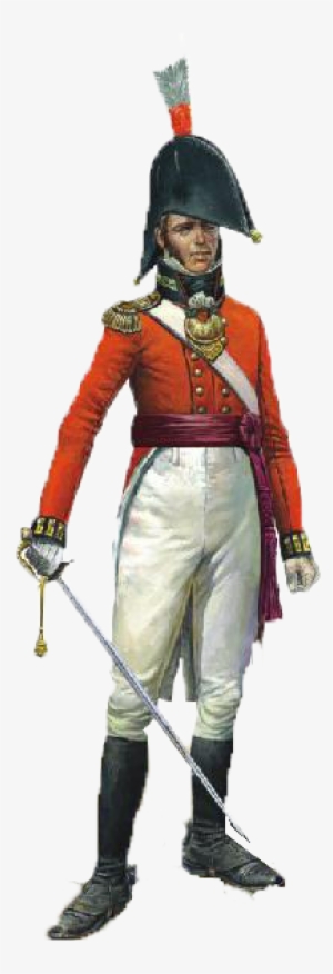 British Officer 23rd Reg - Napoleonic British Command, 1/72 By Hat ...