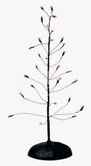 Orange Twinkle Bright Tree - Department 56 Snow Village Twinkle Brite ...