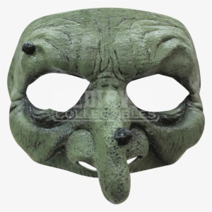 Download Warty Witch Half Mask - Ghoulish Productions Wart Witch Half ...