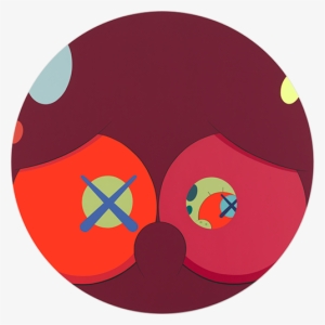 Kaws, At This Time, 226” By 102” By 85”, Wood, - Kaws Face Transparent ...