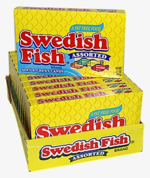 12 X 99g Boxes Of Swedish Fish Assorted Flavors Soft - Swedish Fish ...