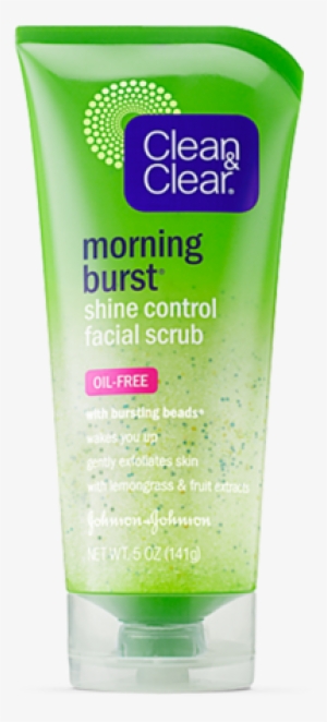 Morning Burst® Shine Control Scrub - Clean & Clear Morning Burst Shine ...
