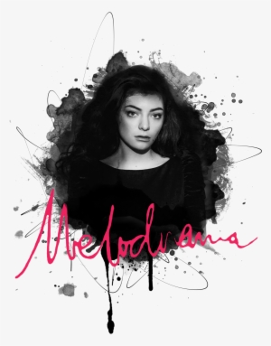 Lorde A4 Fan Art Poster - Art PNG Image | Transparent PNG Free Download ...