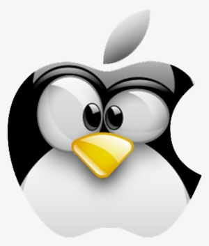 Apple Tux Penguin Art, Linux, Hockey, Clip Art - Apple Linux PNG Image ...
