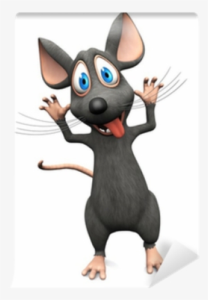 Smiling Cartoon Mouse Doing A Silly Face - Raton Con Cara De Yo PNG ...