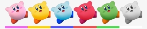 Kirby Palette - Kirby Colors Smash Bros PNG Image | Transparent PNG ...