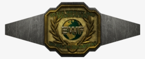 Ewf World Heavyweight Championship - Ewf Championship PNG Image ...