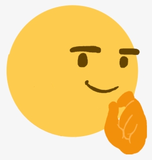Download Thinking Face Emoji Meme - Clip Art | Transparent PNG Download ...