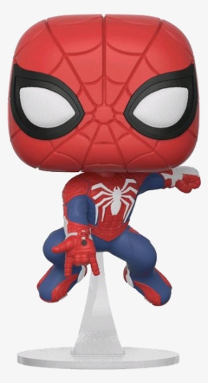 Spider Man - Spider Man Ps4 Funko Pop PNG Image | Transparent PNG Free ...