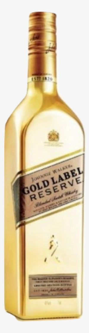 Johnnie Walker Gold Label - Johnnie Walker Gold Label Platinum PNG ...