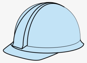 Blue Hard Hat Clip Art