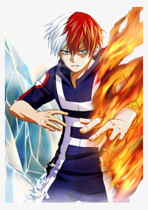 Download No Caption Provided - My Hero Academia Shoto | Transparent PNG ...
