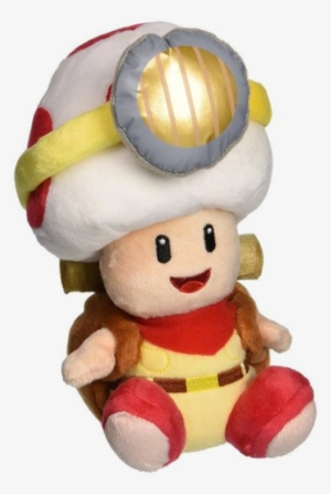 Captain Toad Sitting 7" Plush - Fake Captain Toad Plush PNG Image ...