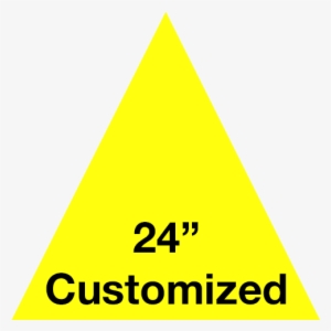 24 Yellow Triangle Set Of 2 Product - Yellow Octagon PNG Image ...