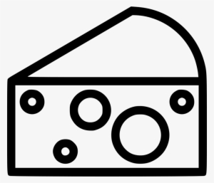 Download Outline Image Of Cheese Clipart Goat Cheese - Cheese Line Icon ...